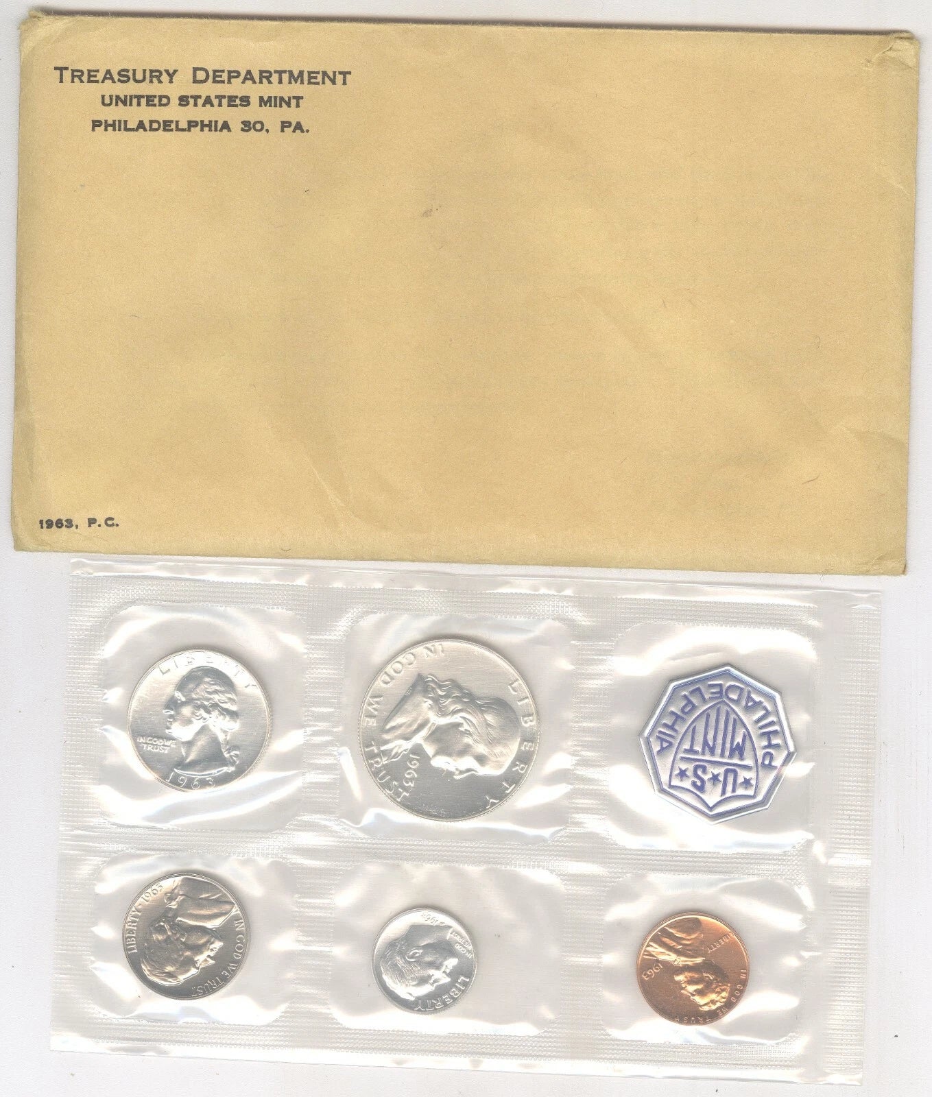 1963 U.S. Proof Set with OGP Original Government Packaging – Rad Jewelers